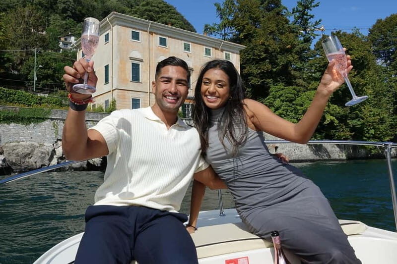 Lake Como: Proposal Boat Tour and professinal Photoshoot