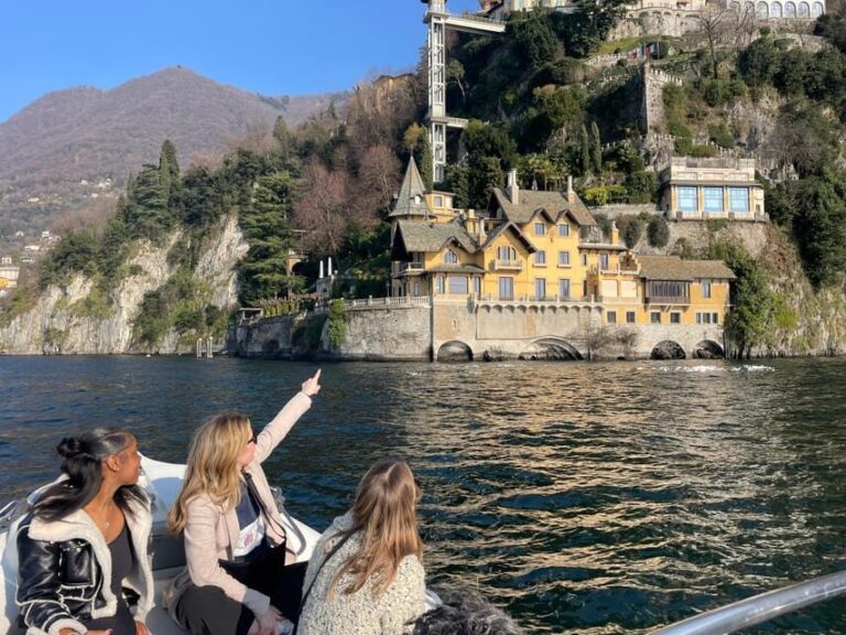 Lake Como: Shared Boat Tour and Prosecco Aperitif - The Breakdown of the Itinerary