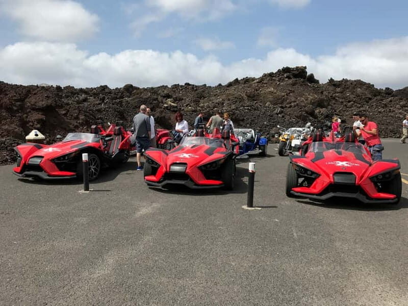 Lanzarote: 3-Hour Guided Polaris Slingshot Roadster Tour