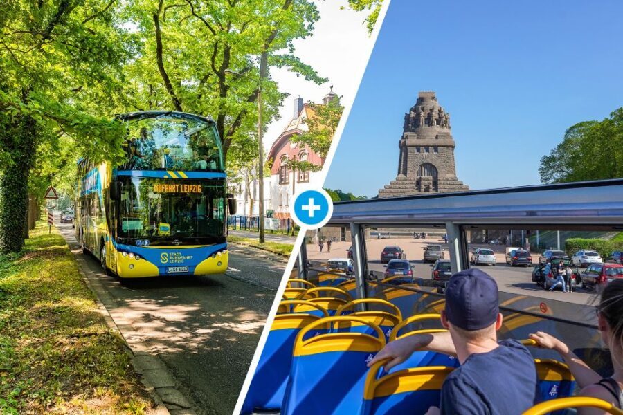 Leipzig: 13-Stop Hop-on/Hop-off Bus Ticket