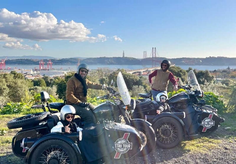 Lisbon : Historic Motorcycle Side-car Tour 1H