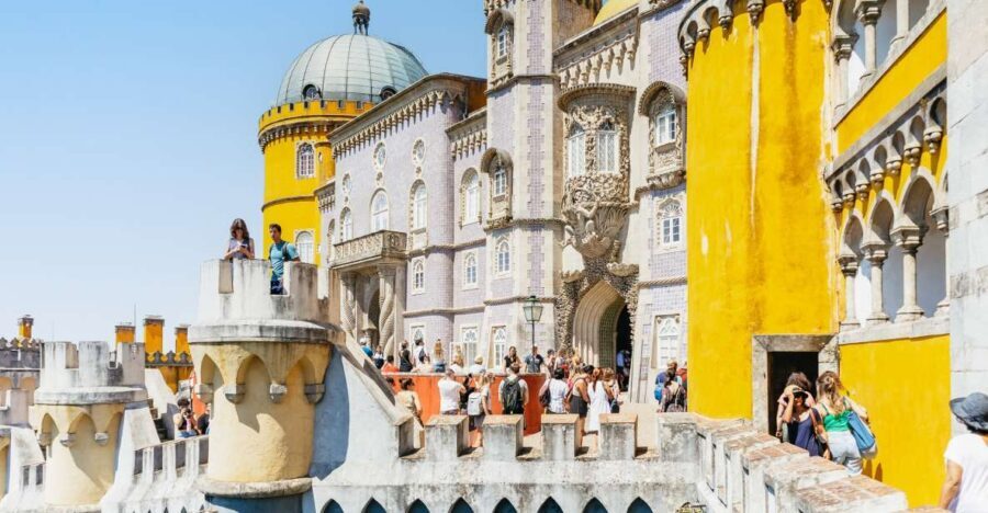 Lisbon: Pena Palace, Sintra, Cabo da Roca, & Cascais Daytrip