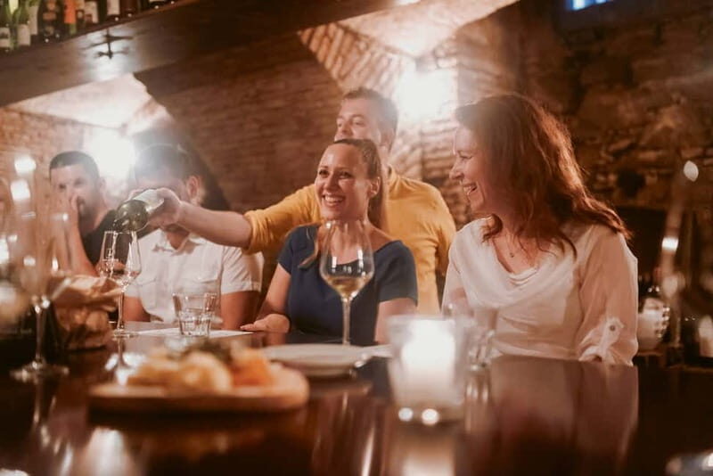 Ljubljana: Wine Tasting Experience with Appetizers