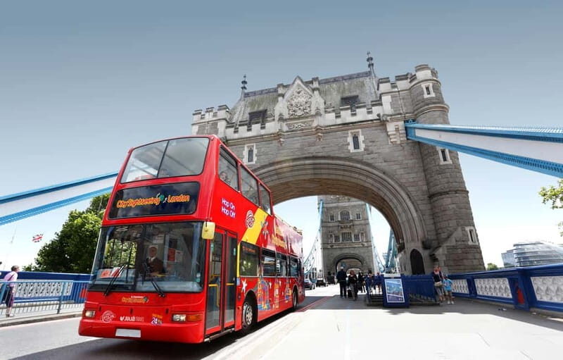 London City Sightseeing Hop-On Hop-Off Bus & Bookable Extras