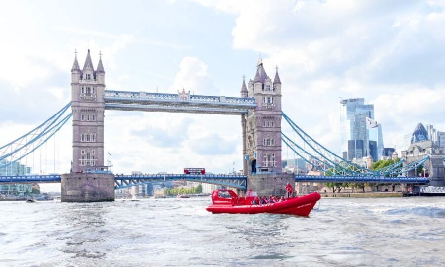 London: River Thames Speed Boat Tour