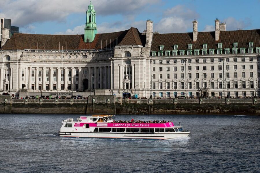 London: Thames River Cruise with Optional London Eye Ticket