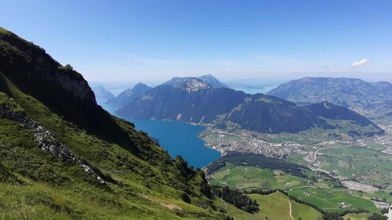 Lucerne: Guided Day Hike to Lucerne Ridge & Lake Views