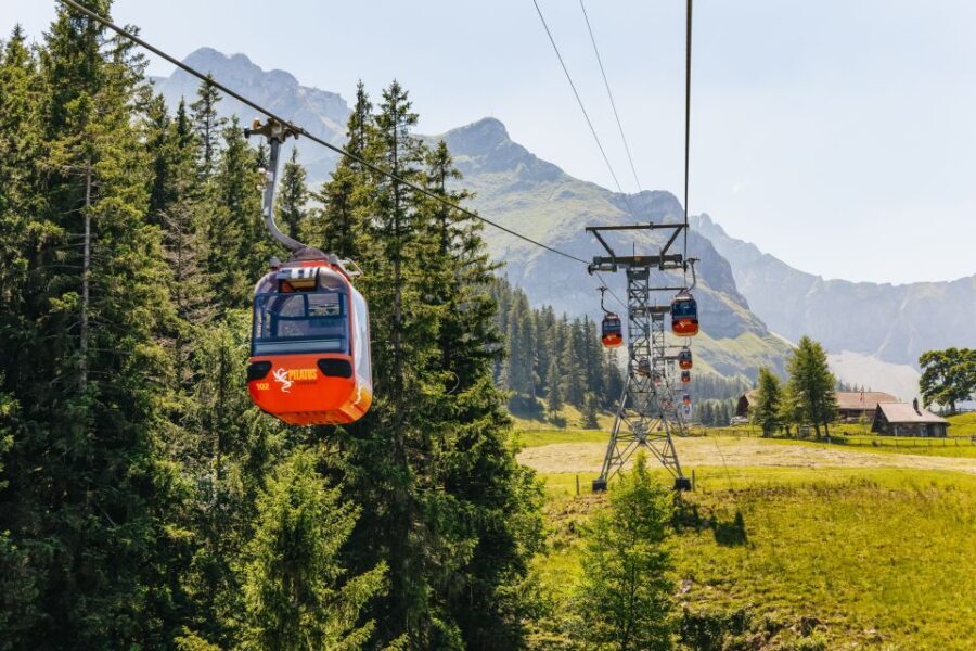 Lucerne: Mt. Pilatus Cable Car, Cogwheel Train & Lake Cruise