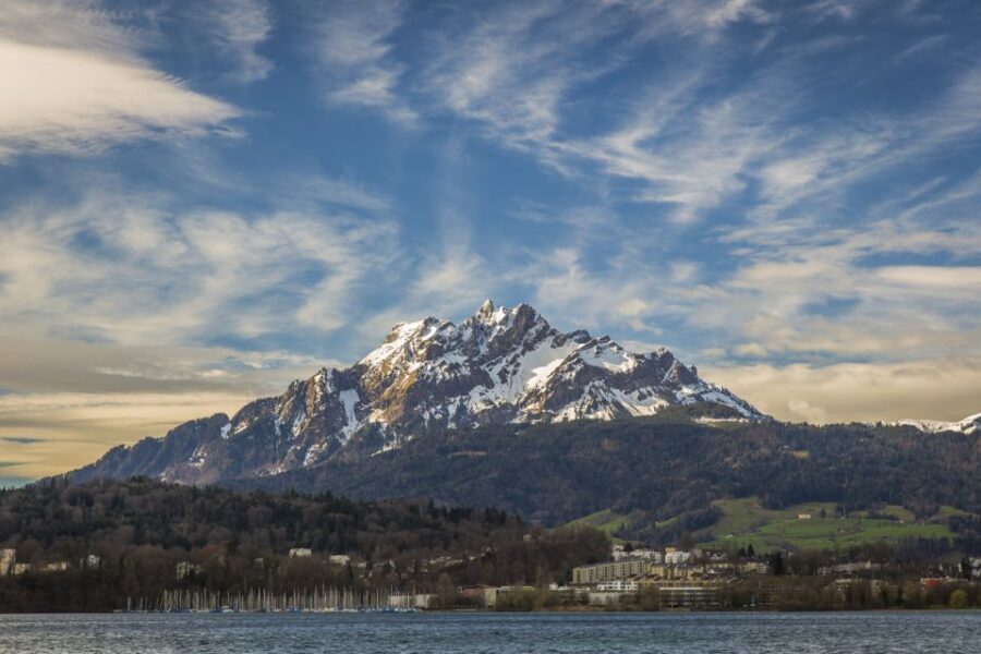 Lucerne: Walking and Boat Tour with Cheese & Wine Tasting