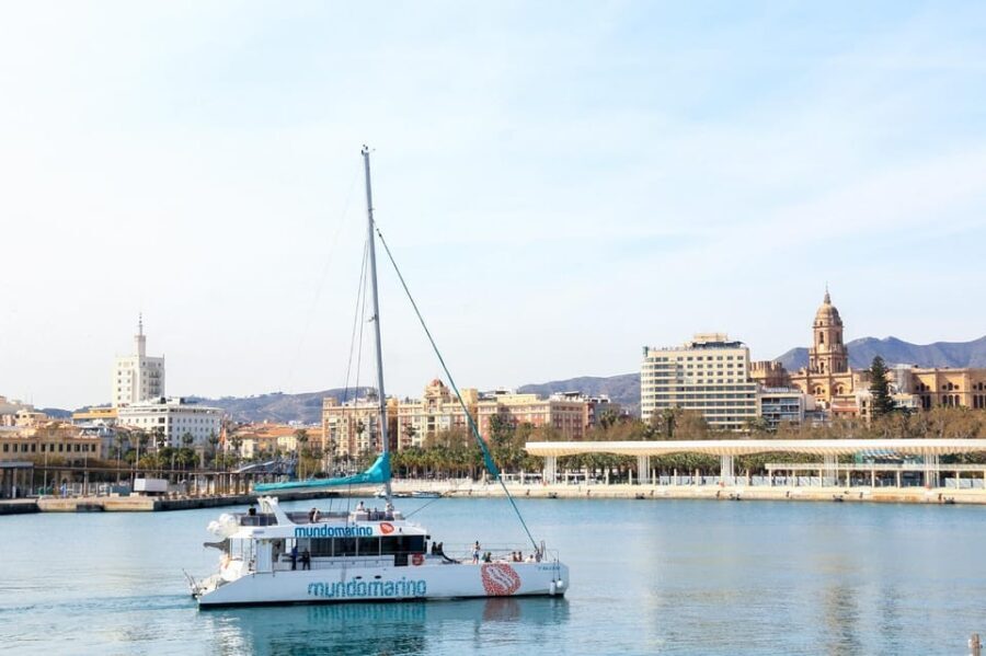 Malaga: Catamaran Sailing Trip with Sunset Option