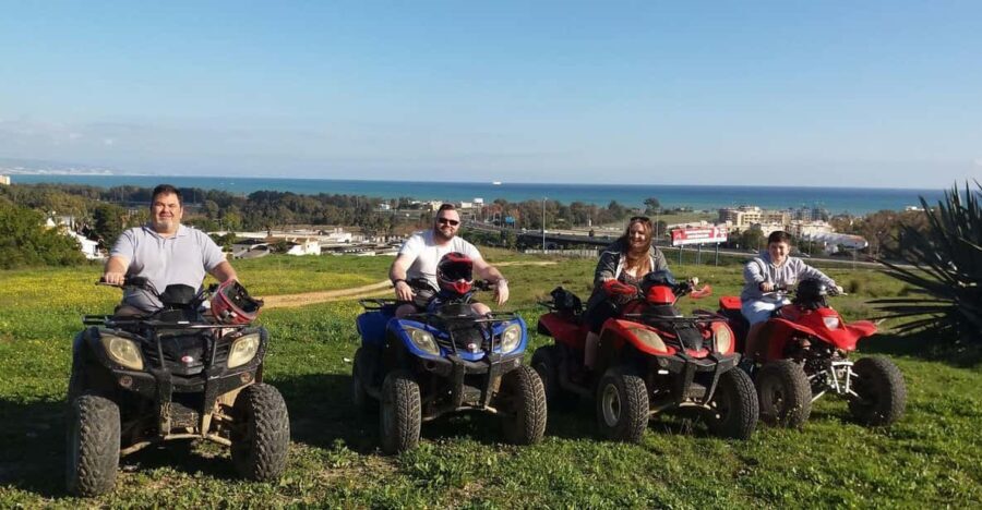 Malaga: Land and River Guided Quad Tour 1-Hour (2-Persons)