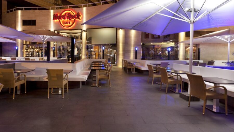 Mallorca: Hard Rock Cafe Entrance with Lunch or Dinner