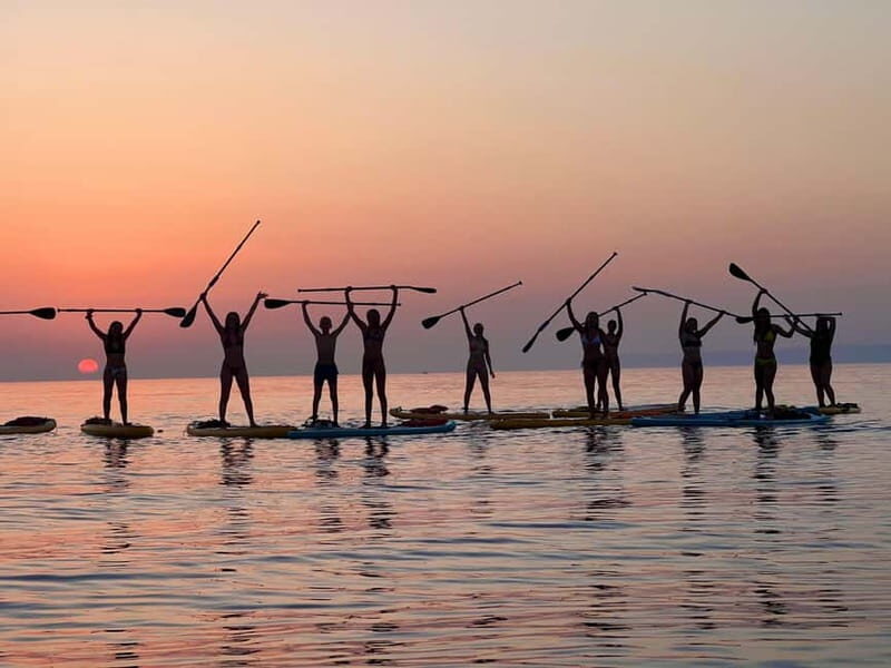 Malta: Gnejna Bay Sunset Paddleboarding and SUP Yoga