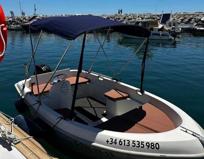 Marbella: Puerto Banús Boat Rental with No License Needed