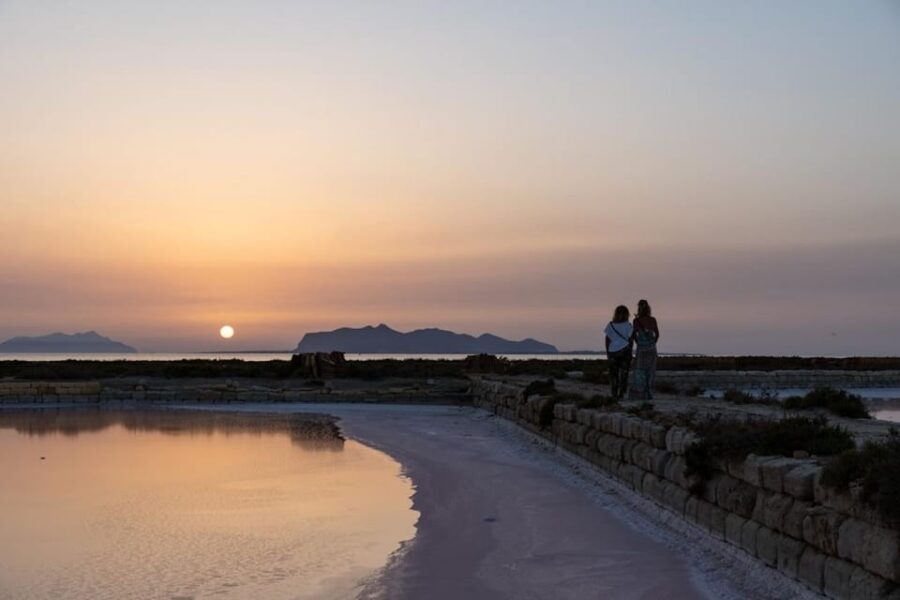 Marsala Wellness on the Isola Lunga Salt Pans with Aperitif