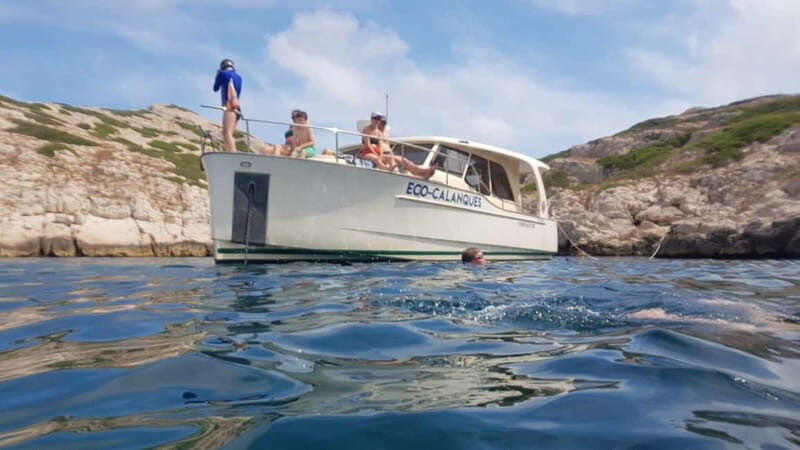 Marseille: Calanques National Park Boat Trip with Swimming