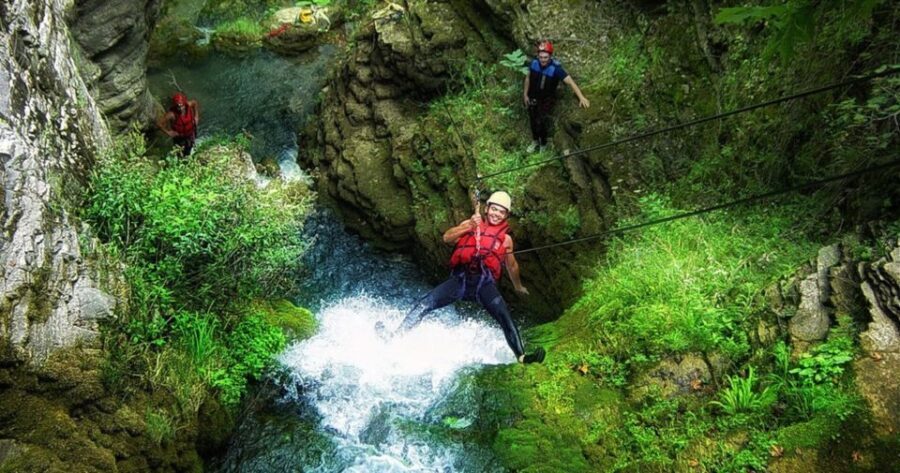 Megalo Papingo: Canyoning with Rappel Section B