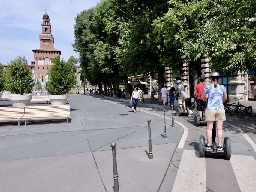 Milan: SEGWAY Tour with Live Tourist Guide 3 hours & half