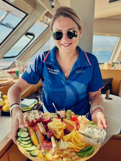 Milos: Full-Day Premium Catamaran Cruise Kleftiko & Polyegos - An Introduction to Milos’ Water Wonderland