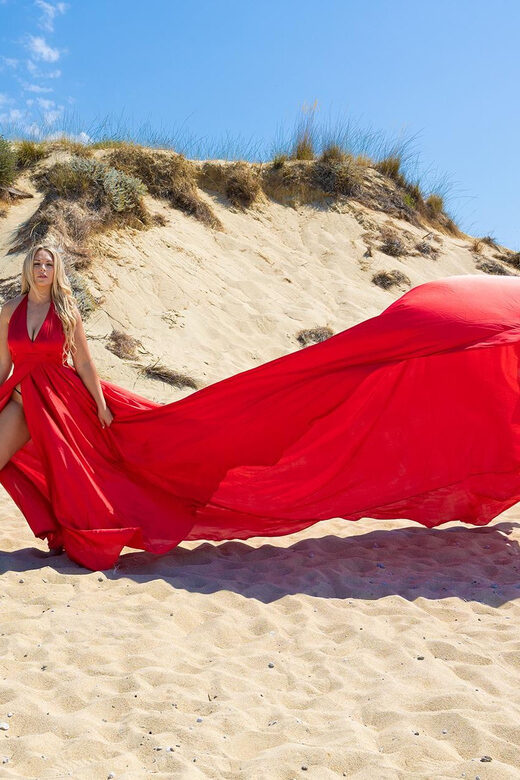 Naxos Flying Dress Photo Shooting - How It Works: The Day in Your Photoshoot