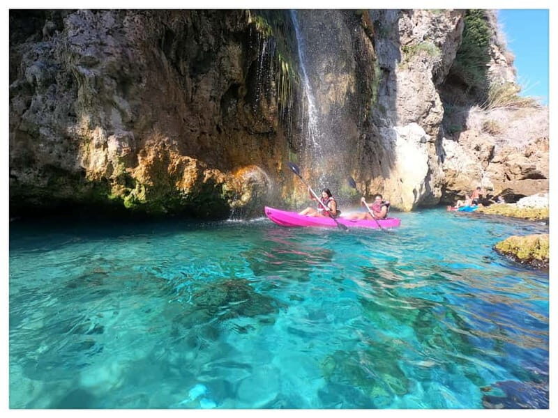 Nerja: Cliffs of Maro-Cerro Gordo Kayak Rental