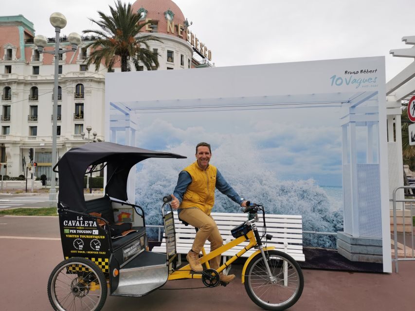 Nice: Electric Rickshaw City Tour with Local Guide