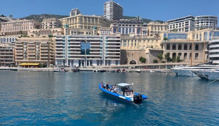 Nice: Monaco & Mala Caves Boat Trip with Snorkeling - Monaco and the French Riviera from the Water