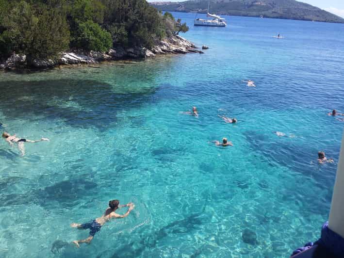 NYDRI: Wooden Boat Cruise to Meganisi & Scorpio - Lefkada