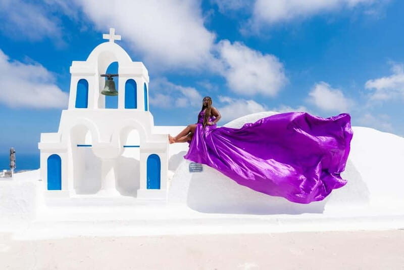 Oia: Santorini Photoshoot with Flying Dress Rental Option - Itinerary Breakdown and What to Expect