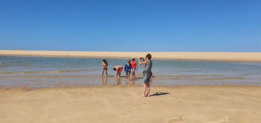 Olhão:5h ride 3 stops on the beaches and islands Ria Formosa