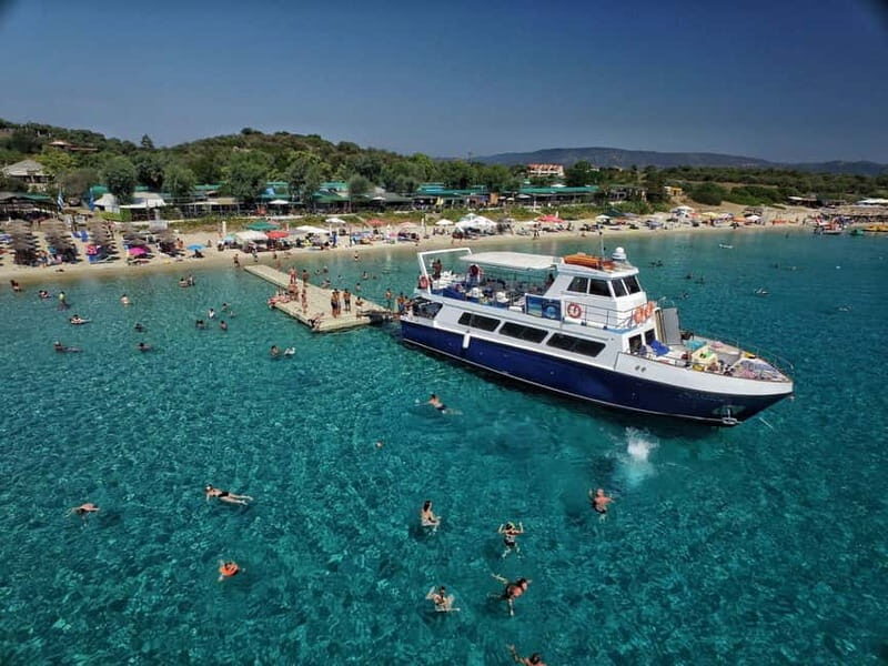 Ouranoupoli: Combo Cruise to Mount Athos & Ammoliani Island