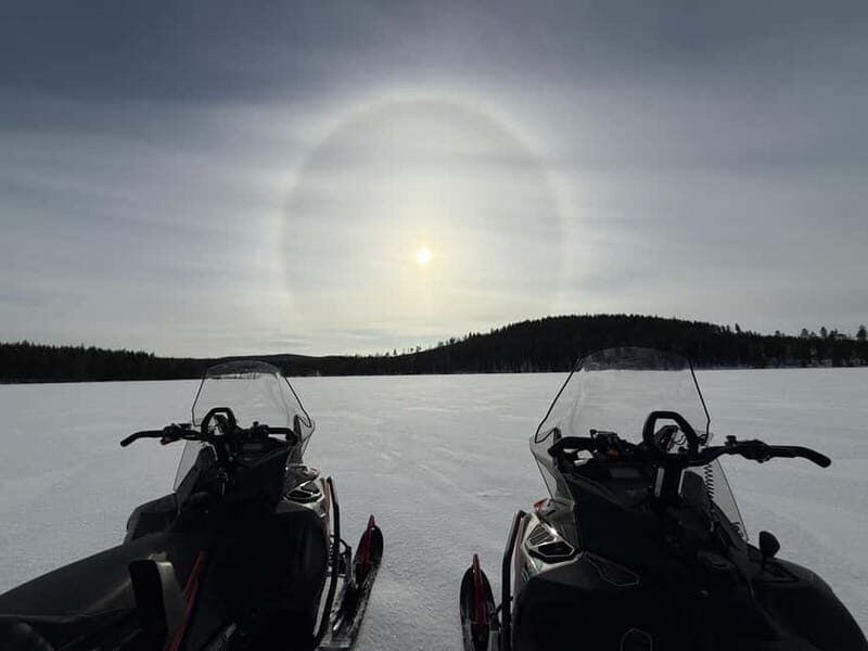 Överkalix: Snowmobile Safari with Lunch and Swedish Fika
