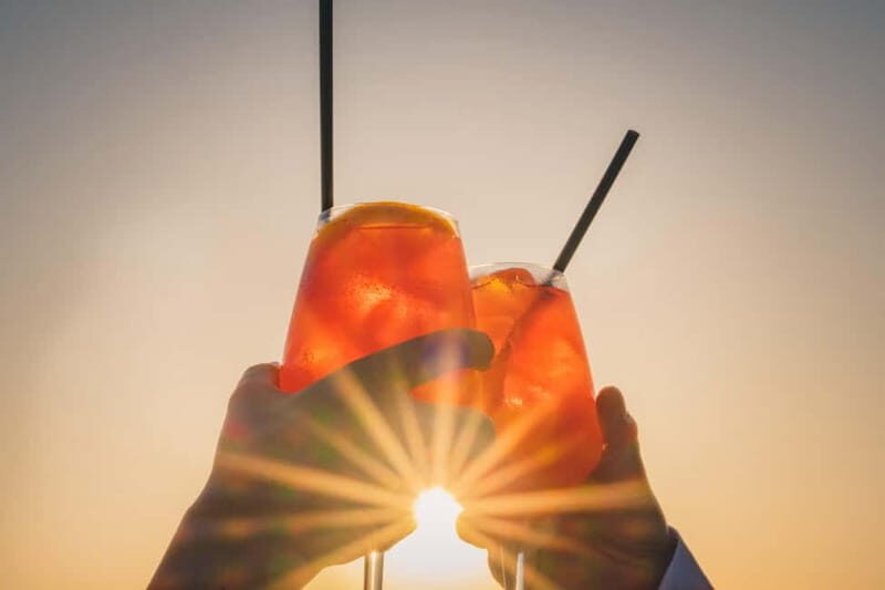 Palermo: Exclusive Boat Tour on Sunset + Aperitif and Drink