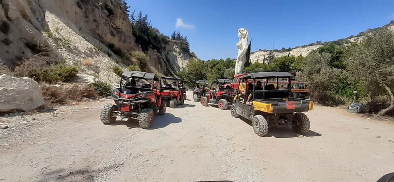 Paphos: Buggy Tour Akamas incl and Adonis Falls