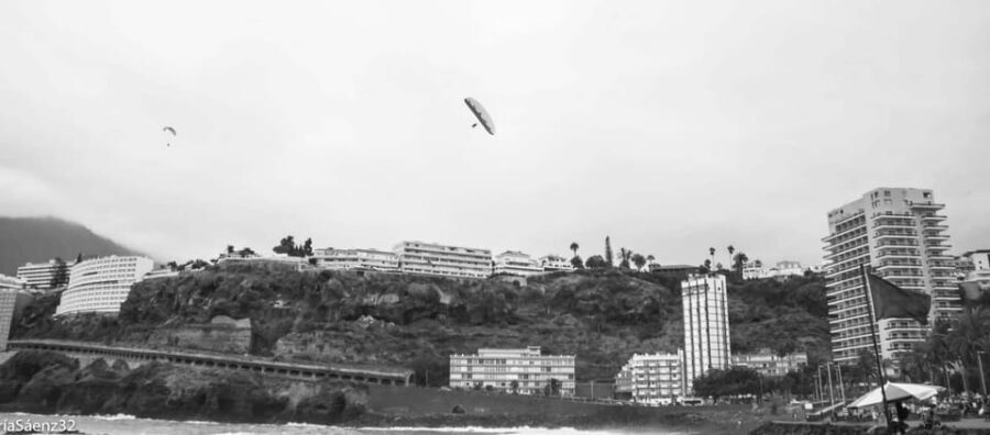 Paragliding in Puerto de la Cruz