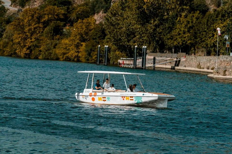 Pinhão: Douro River Solar Boat Tour with Wine Tasting