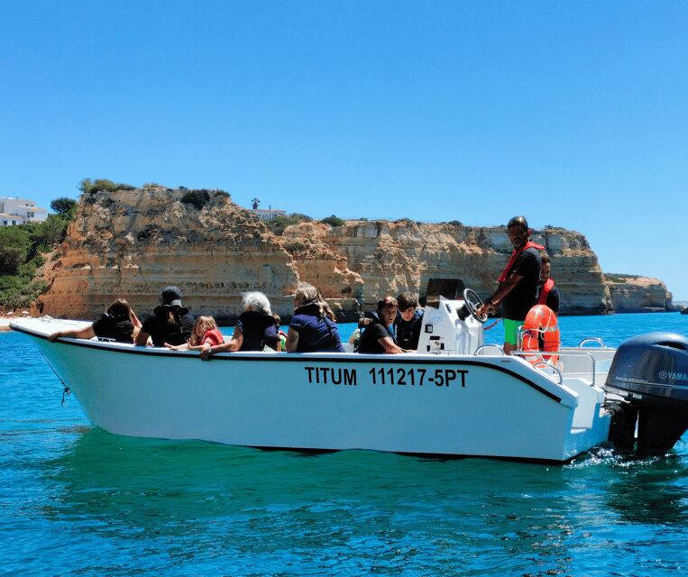 Portimao: Benagil Cave & Praia da Marinha Boat Cruise