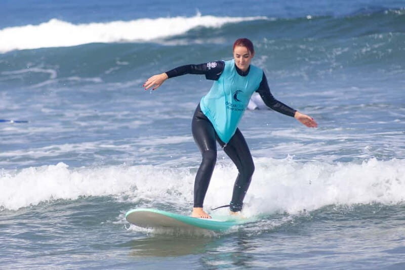 Porto: Surf Lesson with Transportation at Ocean Origin