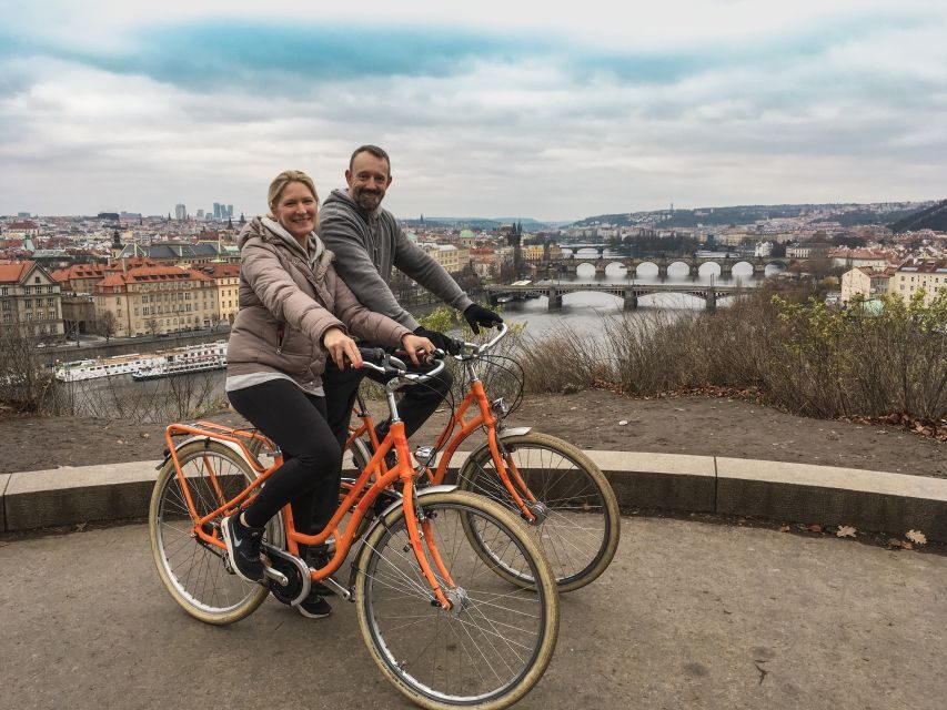 Prague: Bike or E-Bike City Tour with A Local Guide