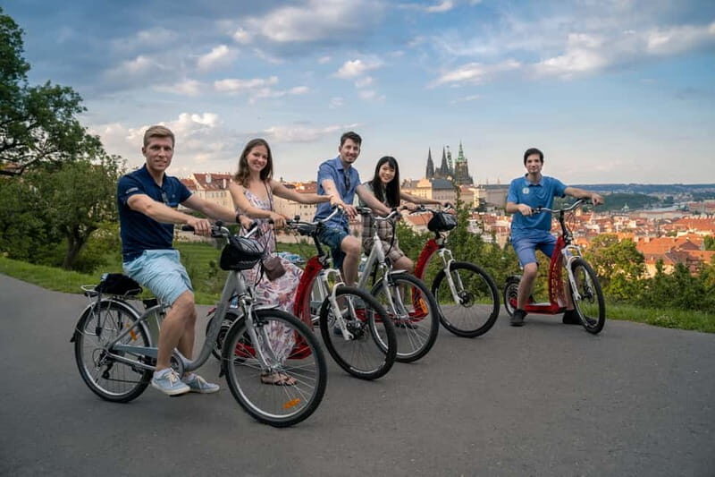 Prague: E-Bike or E-Scooter Tour with A Local Guide