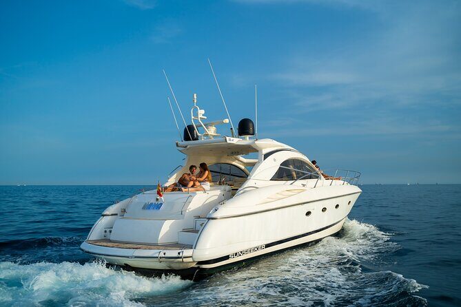 Premium Experience on a Sunkeeker Yacht in Barcelona