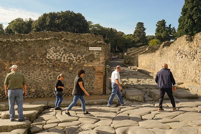 Private Guided Tour of Pompeii with Lunch in Winery