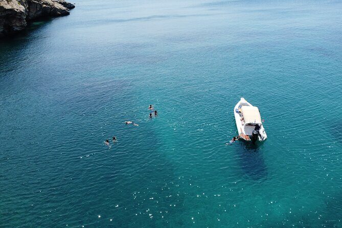 Private RIB Boat Cruise & Snorkeling Lavrio Kithnos Cyclades