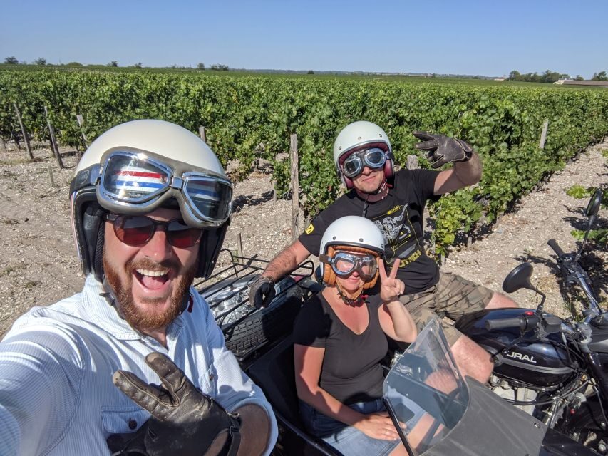 Private ride in the vineyards from Saint-Emilion