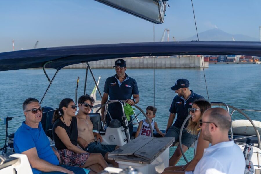Private Sailing tour along Catania & Cyclops coast