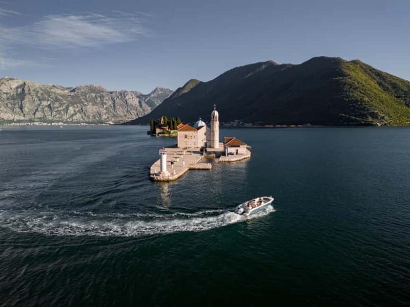 Private Speedboat Guided Kotor Bay with Food & Wine