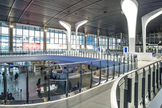 Private transfer from Central Railway Station to any location in Warsaw