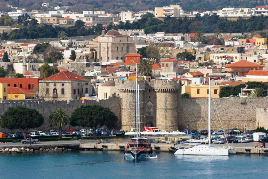 Rhodes Cruise Ship Port: City Sights and Swimming Leisure!