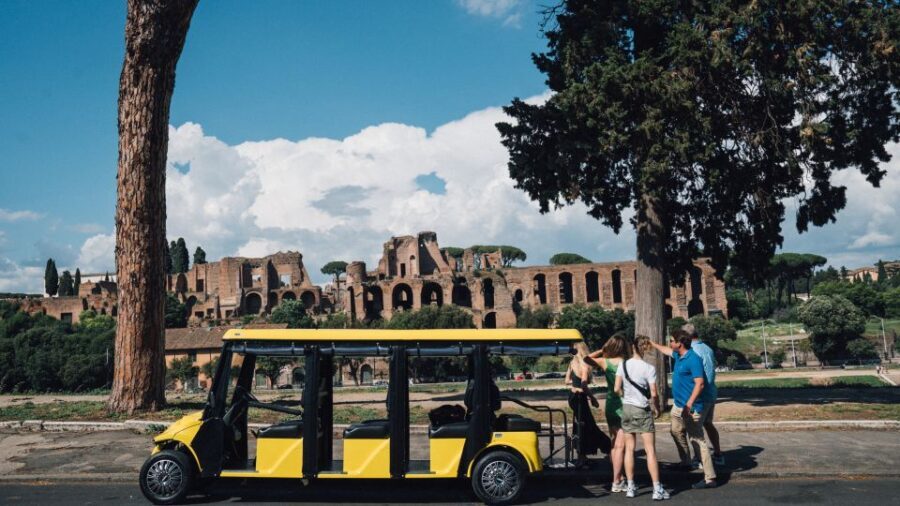 Rome: City Highlights Golf Cart Tour with Local Guide