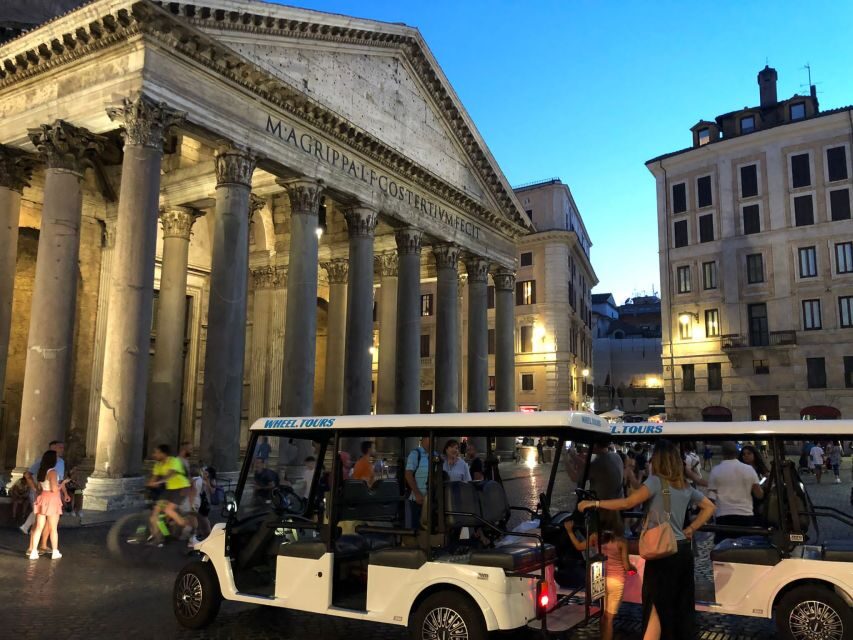 Rome: City Tour by Golf Cart with Gelato